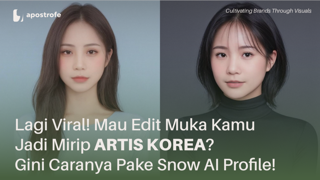 Lagi Viral! MAU Edit Muka Kamu Jadi Mirip ARTIS Korea? GINI CARANYA PAKE SNOW AI PROFILE ...